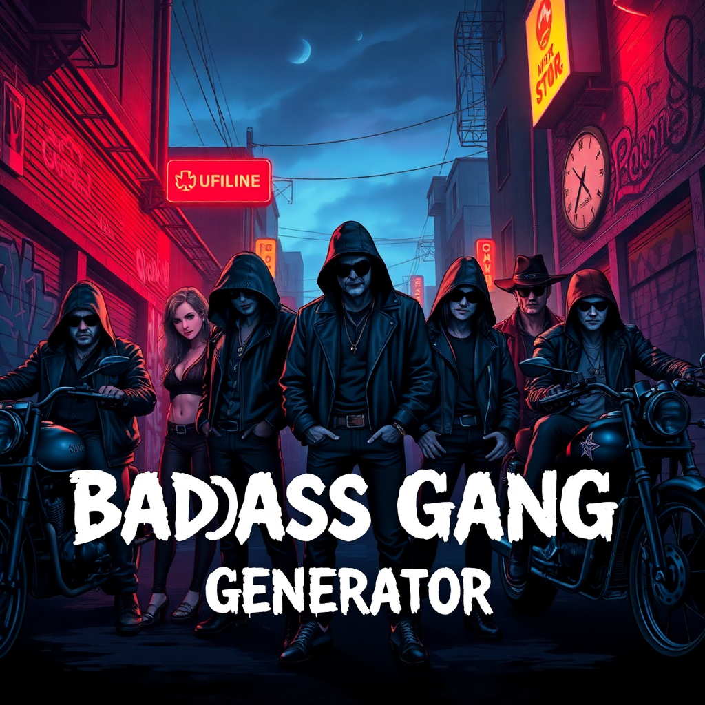Badass Gang Name Generator - Brat Generator