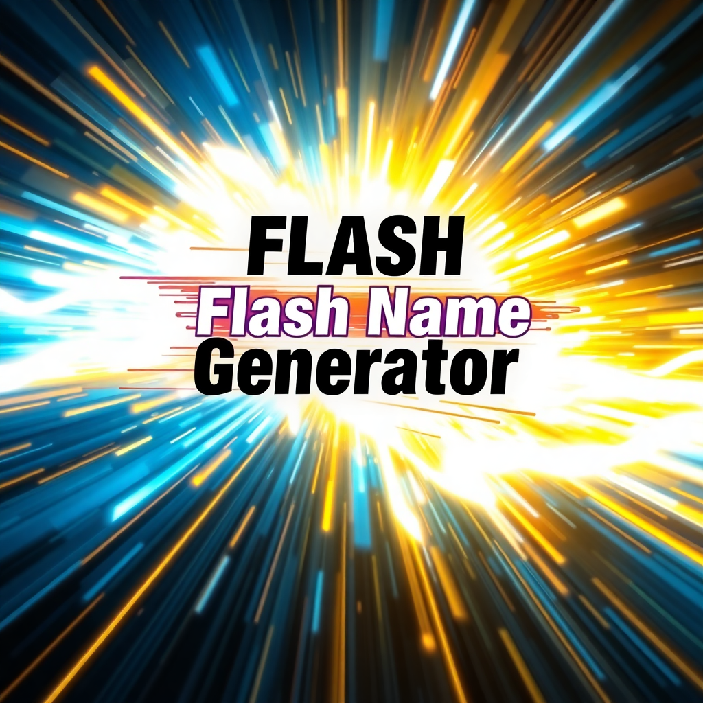 Flash Name Generator - Brat Generator