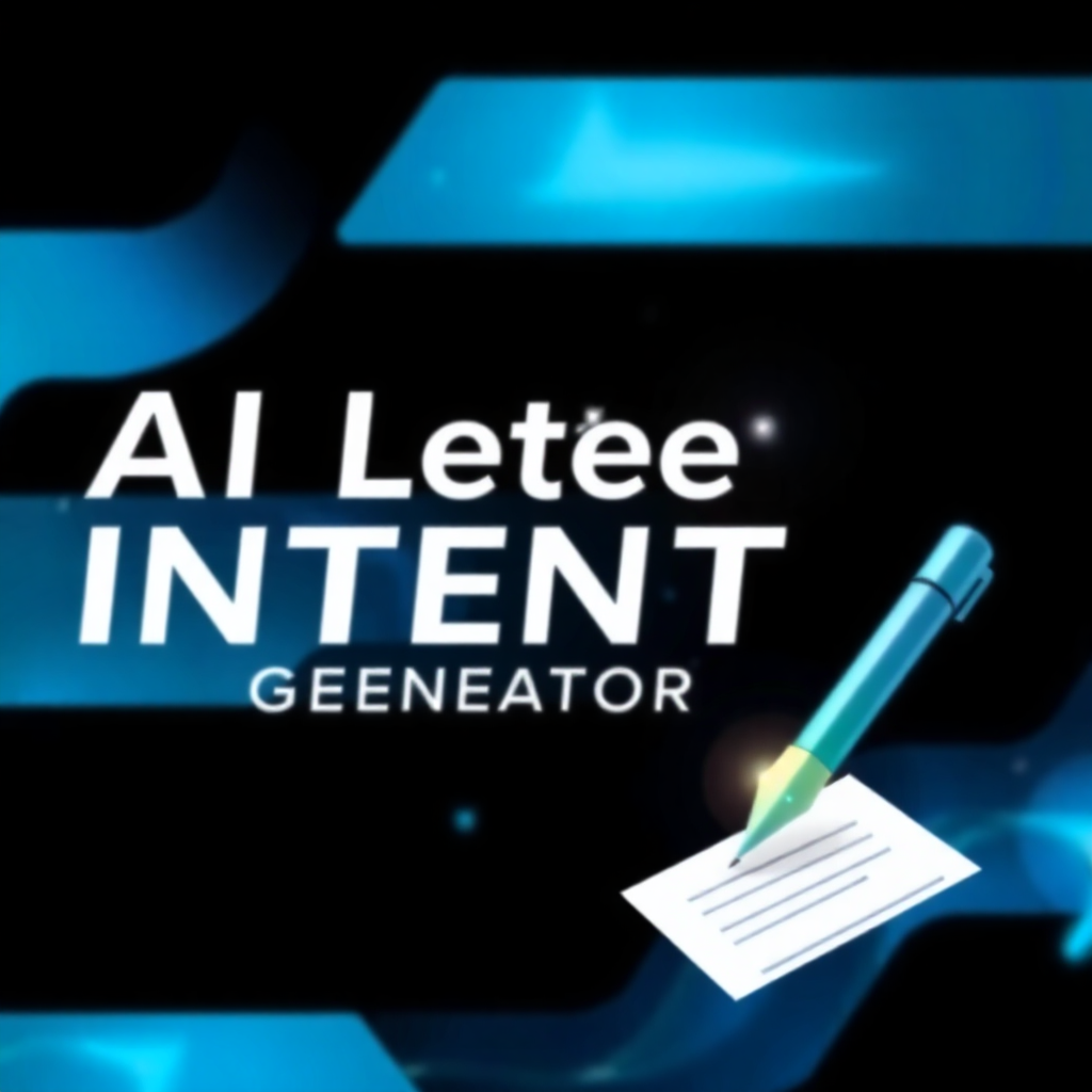 Ai Letter Of Intent Generator - Brat Generator
