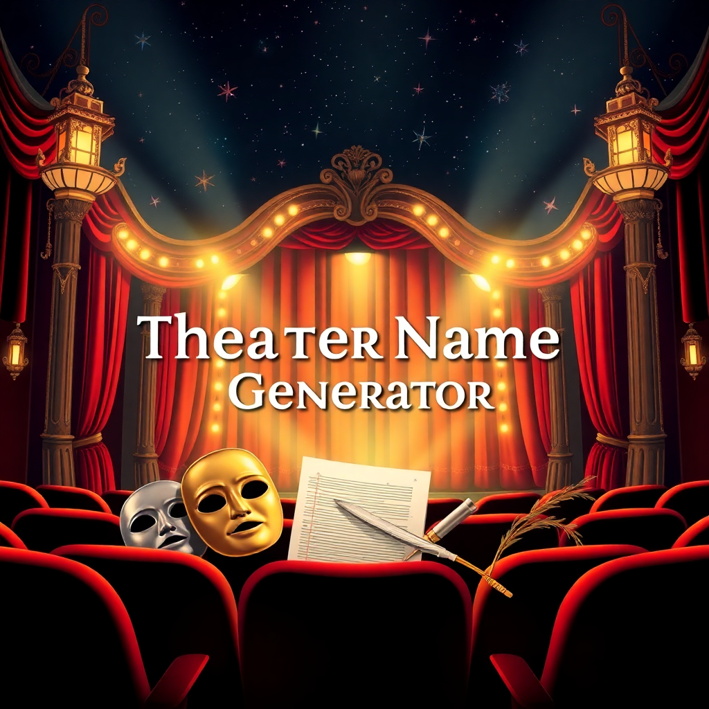 Theater Name Generator - Brat Generator