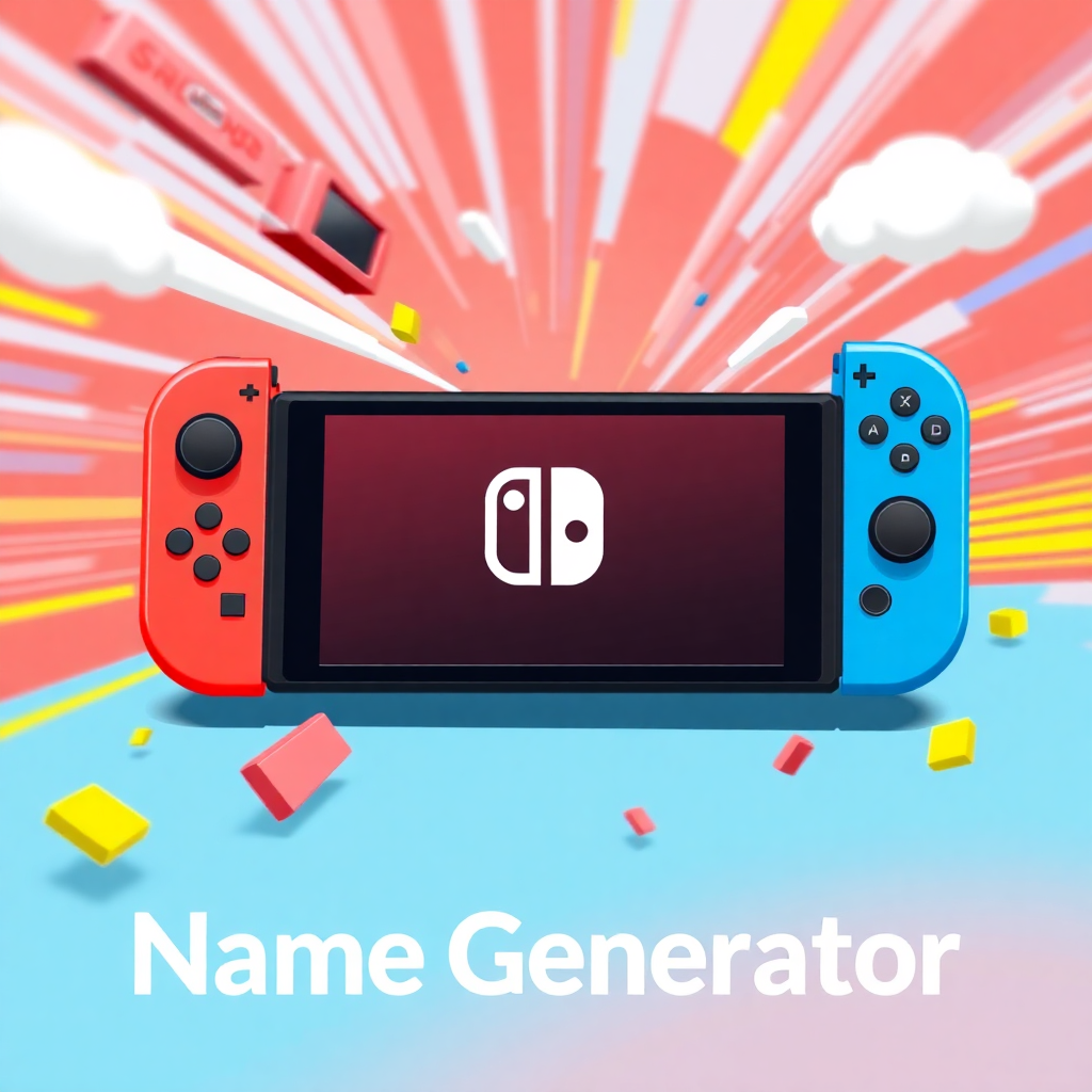 Nintendo Switch Name Generator - Brat Generator