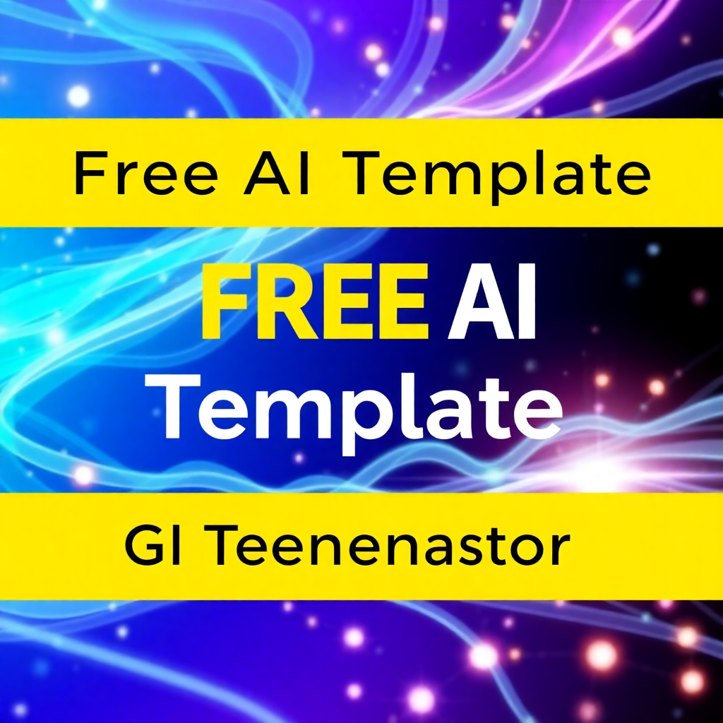 Free Ai Template Generator - Brat Generator