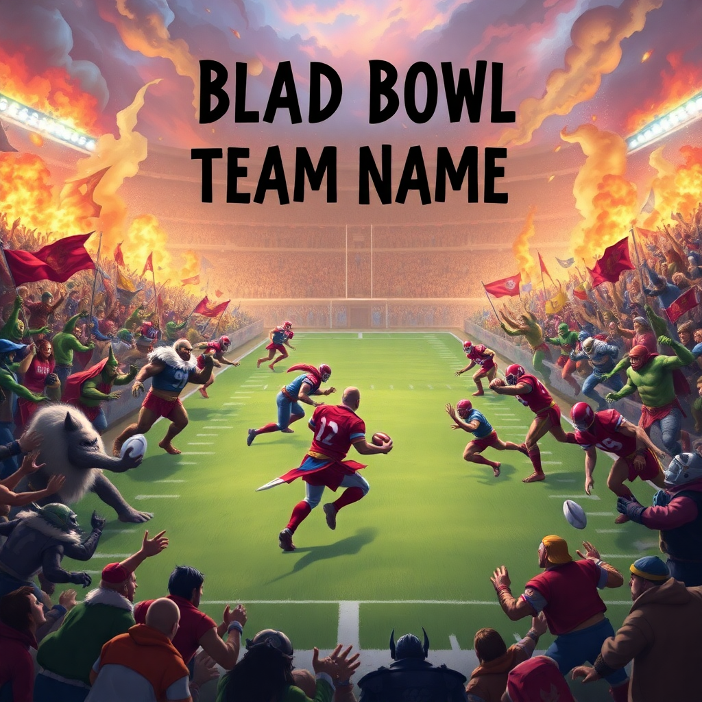 Blood Bowl Team Name Generator - Brat Generator