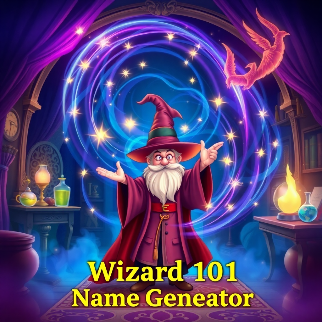 Wizard 101 Name Generator - Brat Generator