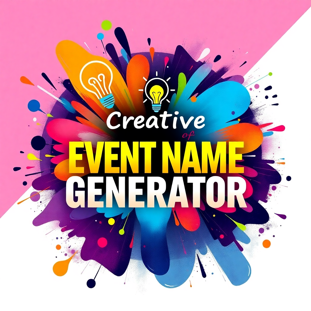 Creative Event Name Generator - Brat Generator