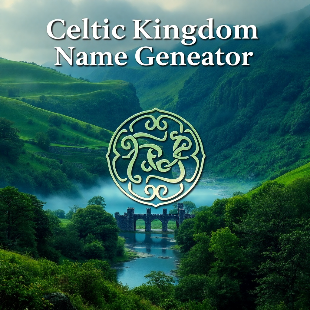 Celtic Kingdom Name Generator - Brat Generator