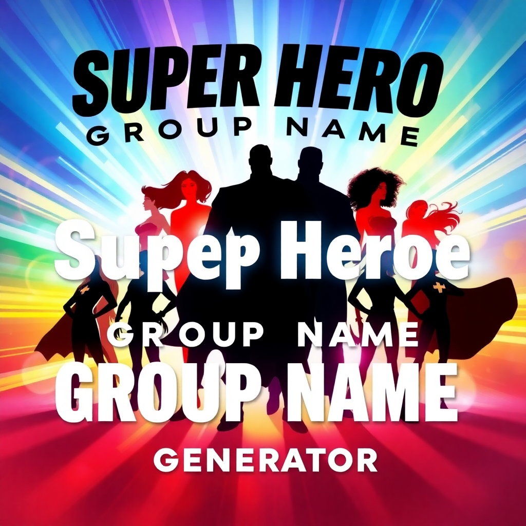 Super Hero Group Name Generator - Brat Generator