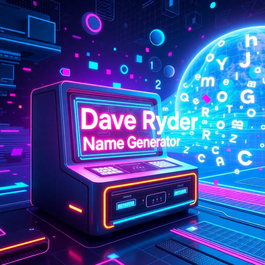 Dave Ryder Name Generator - Brat Generator