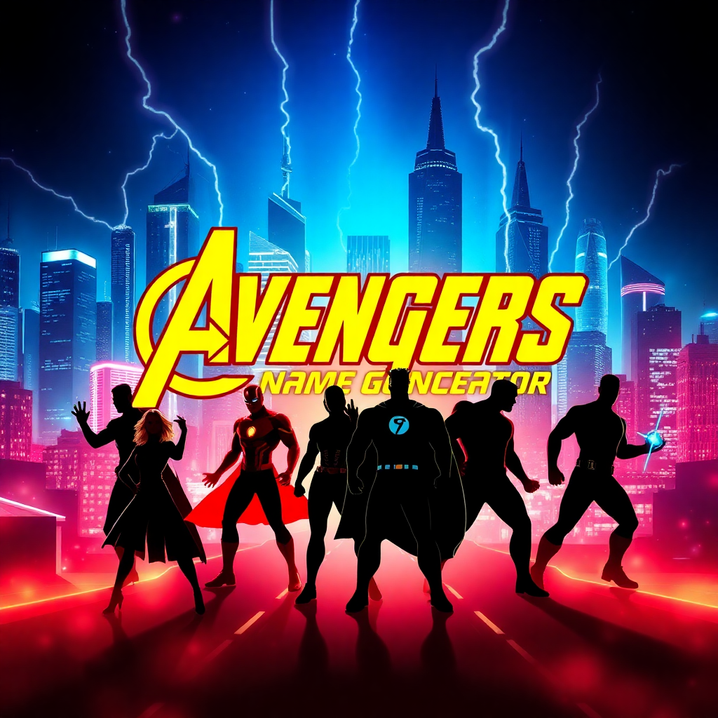 Avengers Name Generator - Brat Generator
