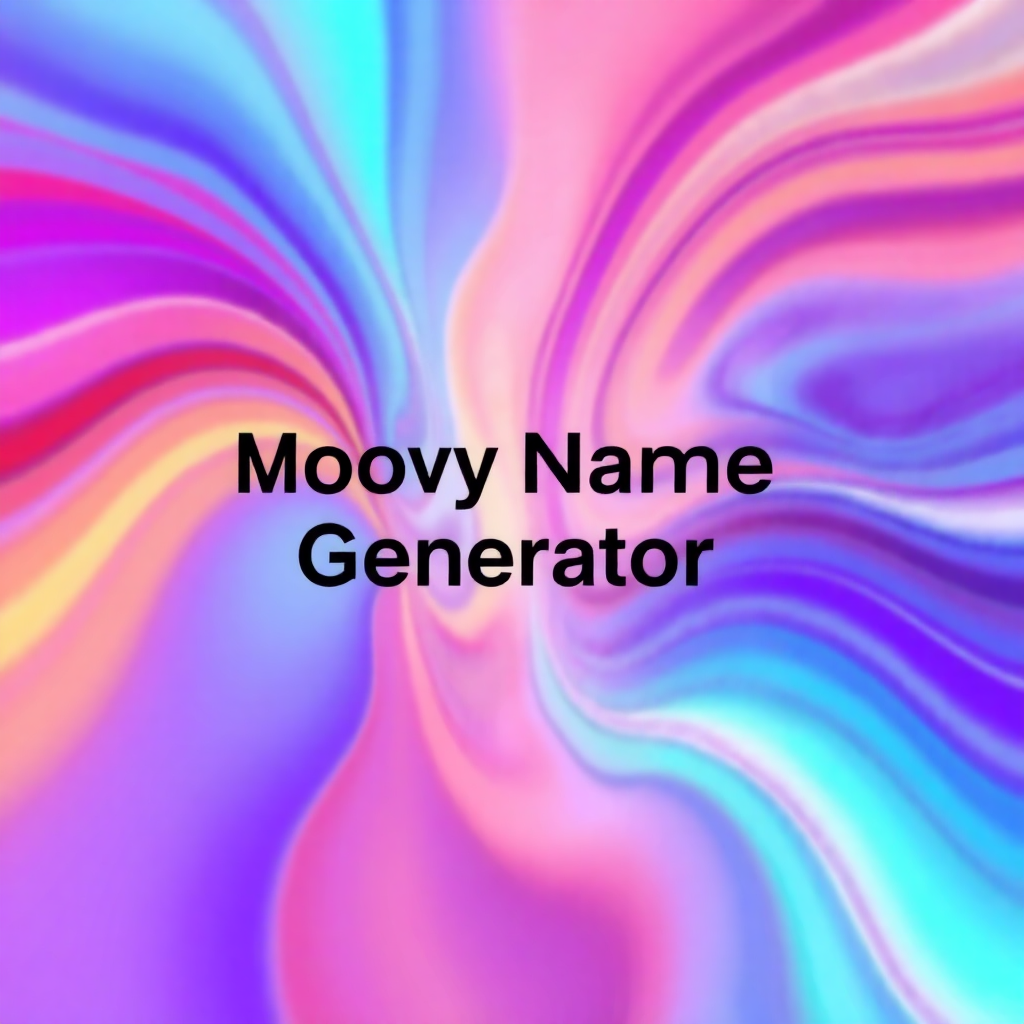 Moving Name Generator - Brat Generator