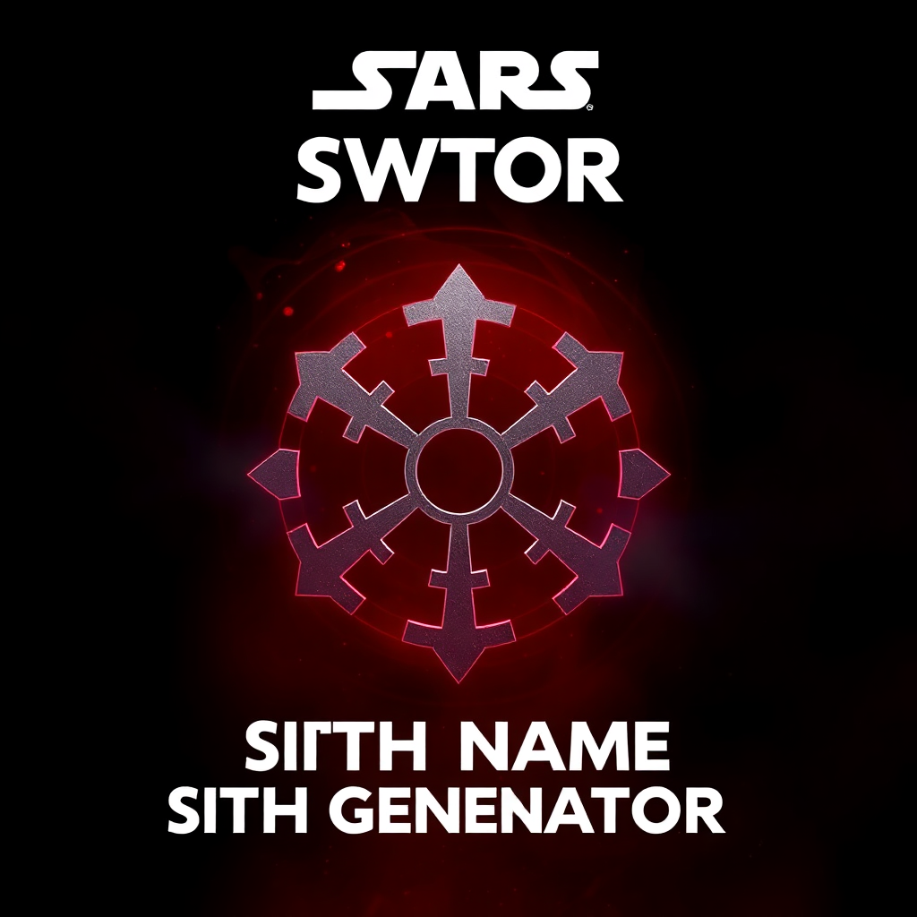 Swtor Sith Name Generator - Brat Generator