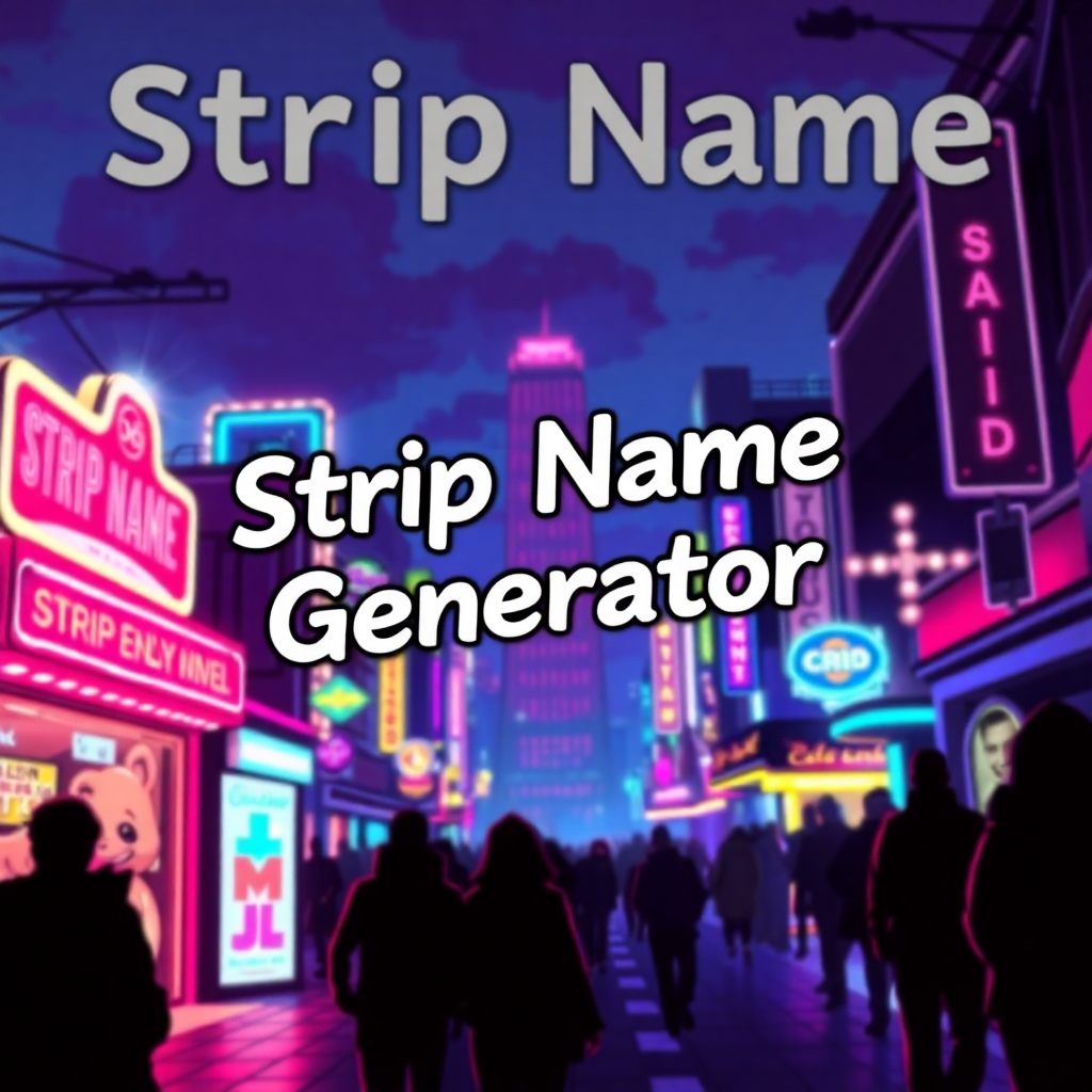 Strip Name Generator - Brat Generator