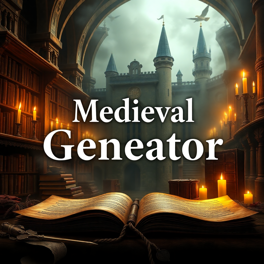 Mideval Name Generator - Brat Generator