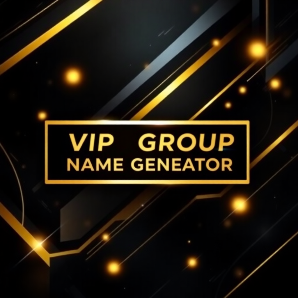 Vip Group Name Generator - Brat Generator