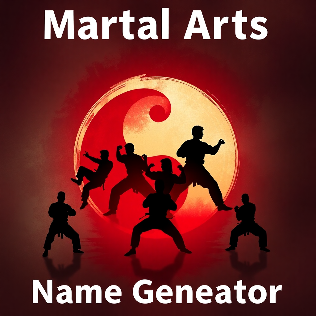 Martial Arts Name Generator - Brat Generator