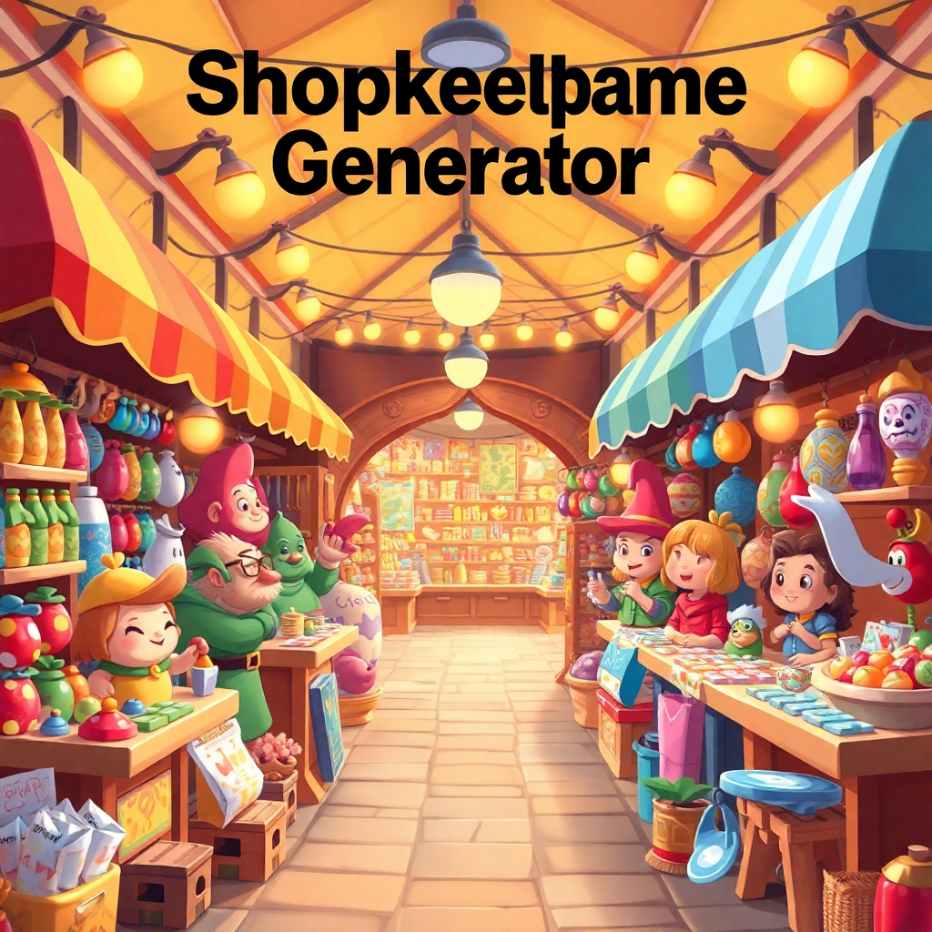 Shopkeeper Name Generator - Brat Generator