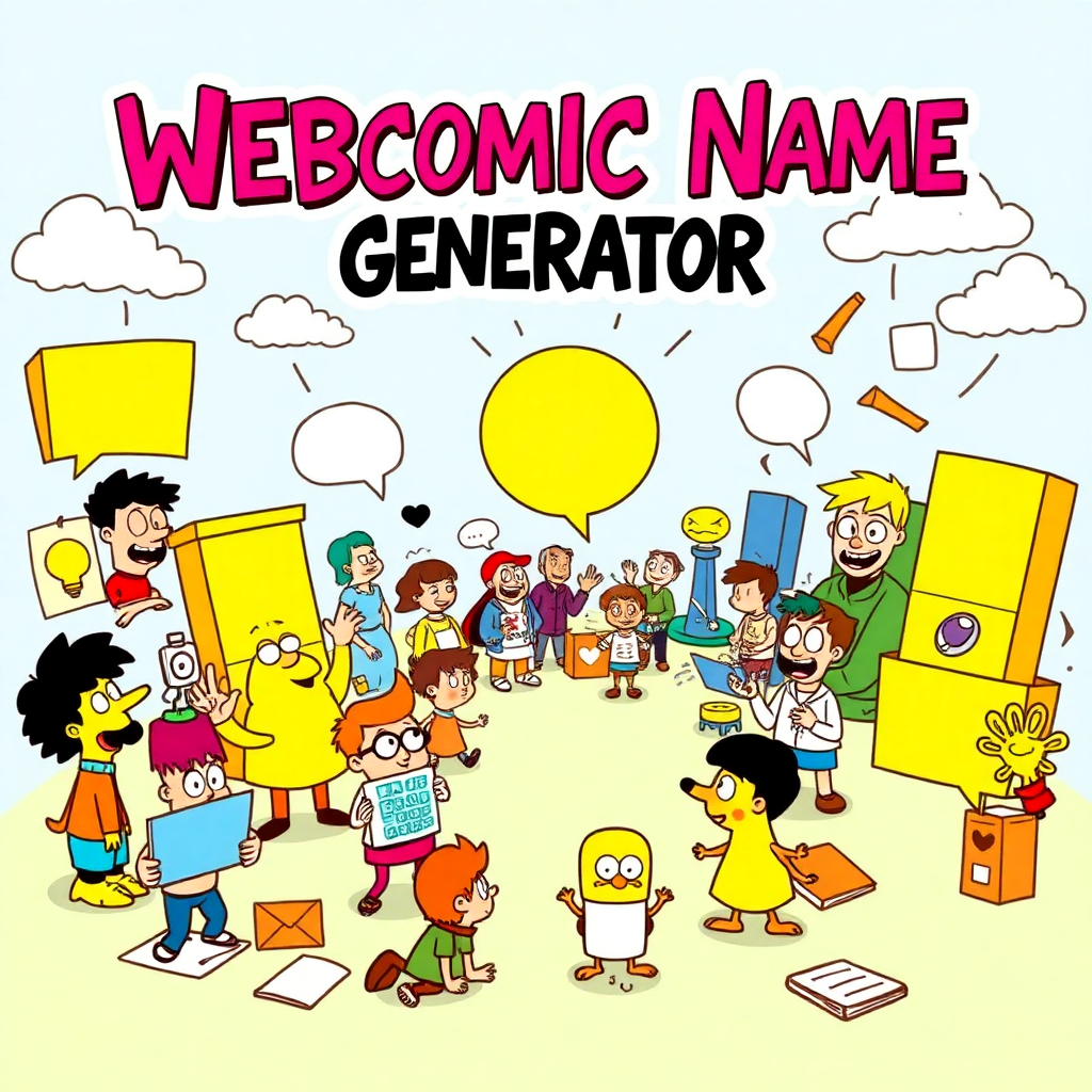 Webcomic Name Generator - Brat Generator