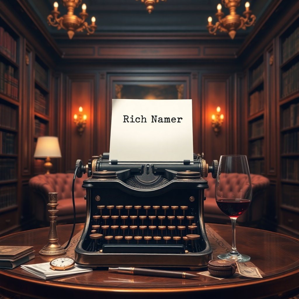 Rich Person Last Name Generator - Brat Generator