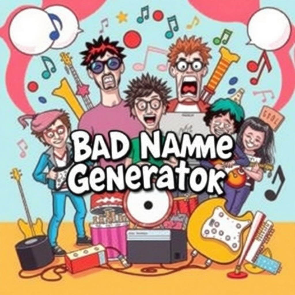 Bad Band Name Generator - Brat Generator