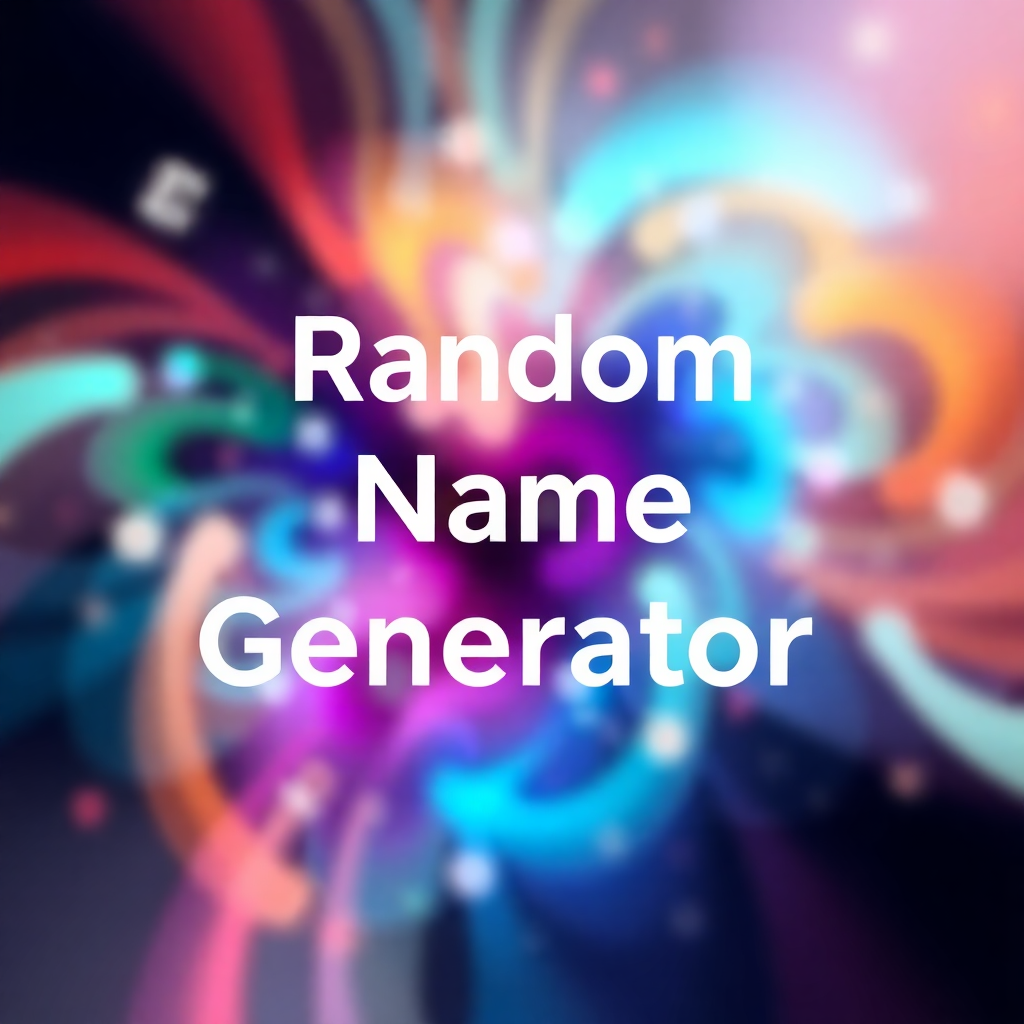 Ramdom Name Generator - Brat Generator