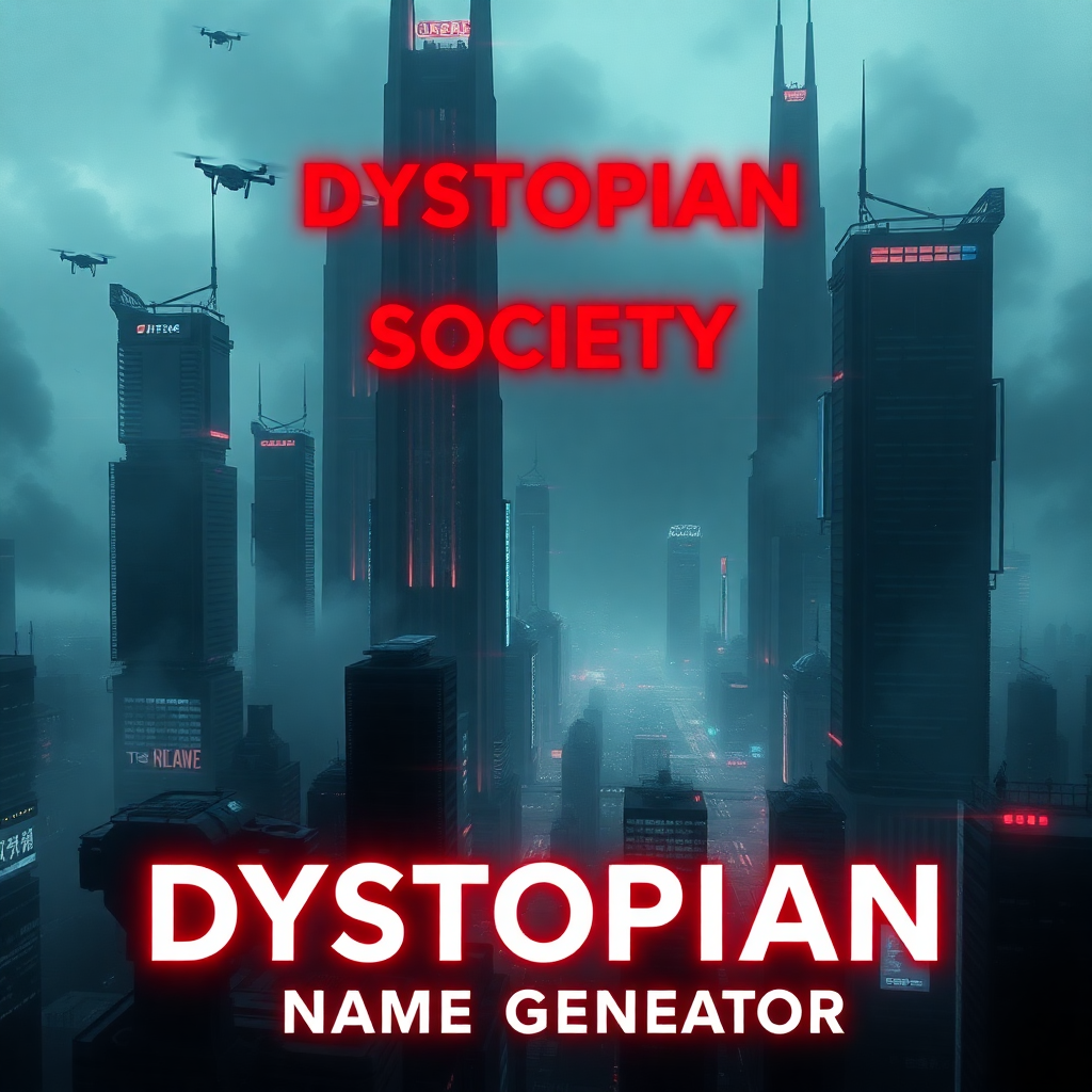 Dystopian Society Name Generator - Brat Generator