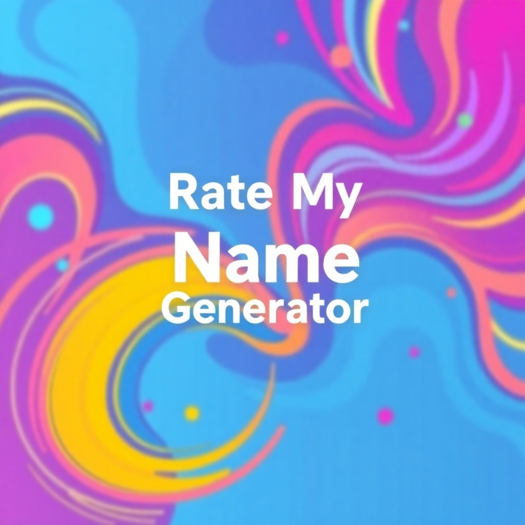 Rate My Name Generator - Brat Generator
