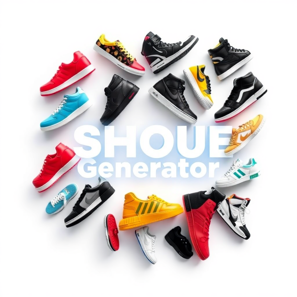 Shoe Mockup Generator - Brat Generator