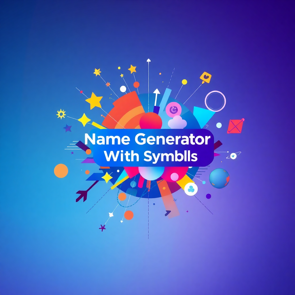 Name Generator With Symbols - Brat Generator
