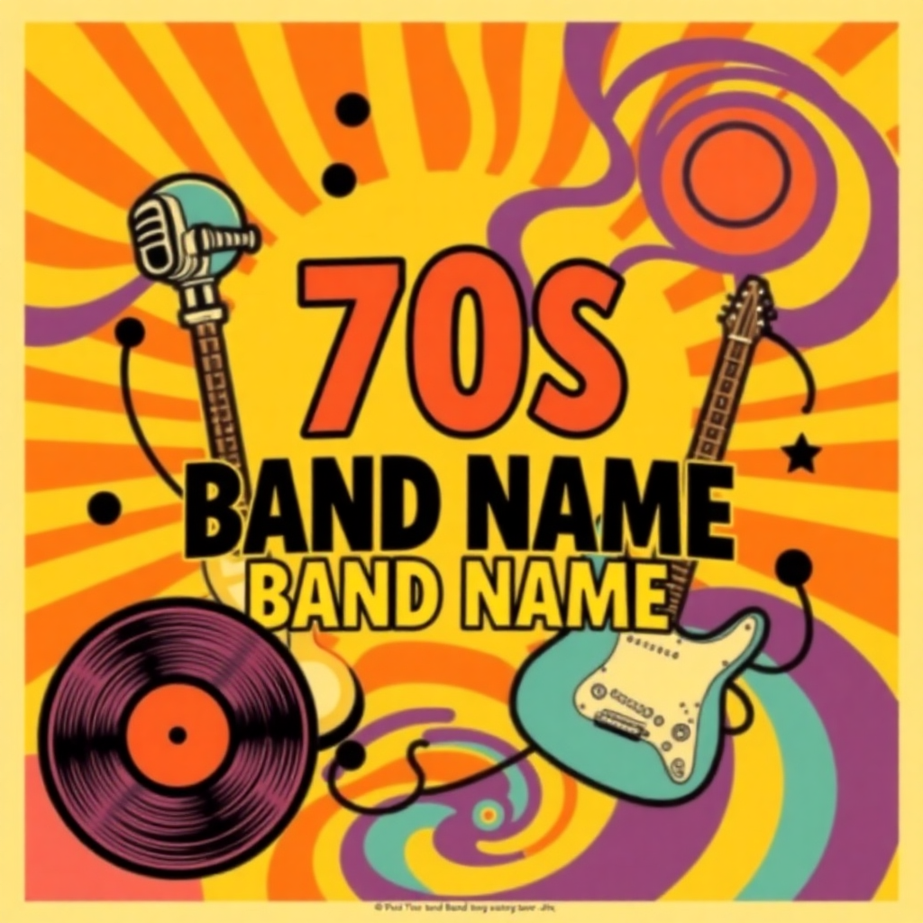70s Band Name Generator - Brat Generator