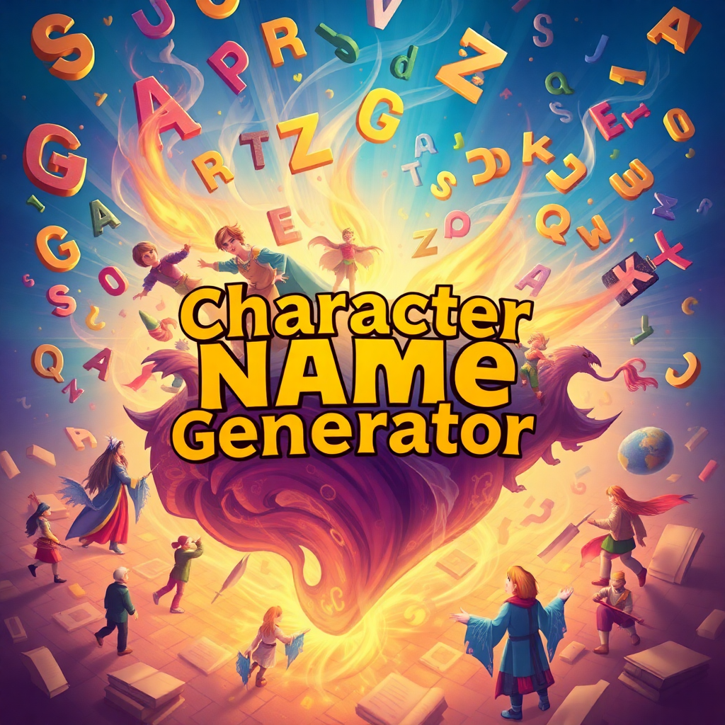 Charcter Name Generator - Brat Generator