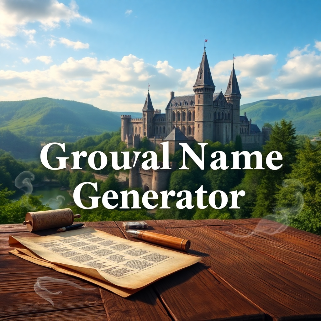 Medieval Group Name Generator - Brat Generator
