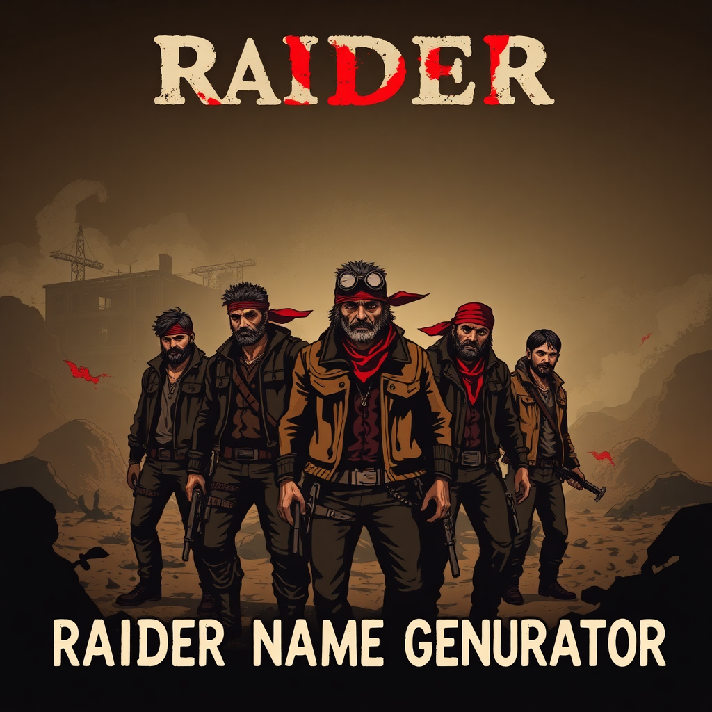 Raider Gang Name Generator - Brat Generator